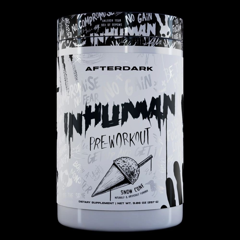 Inhuman Pre-Workout | Afterdark Supplements – Shredded Rx