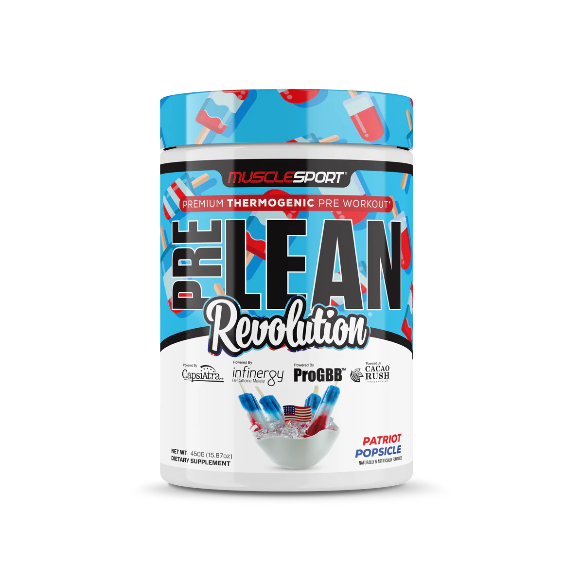 Pre Lean Revolution – Thermogenic Pre-Workout Formula | MuscleSport ...