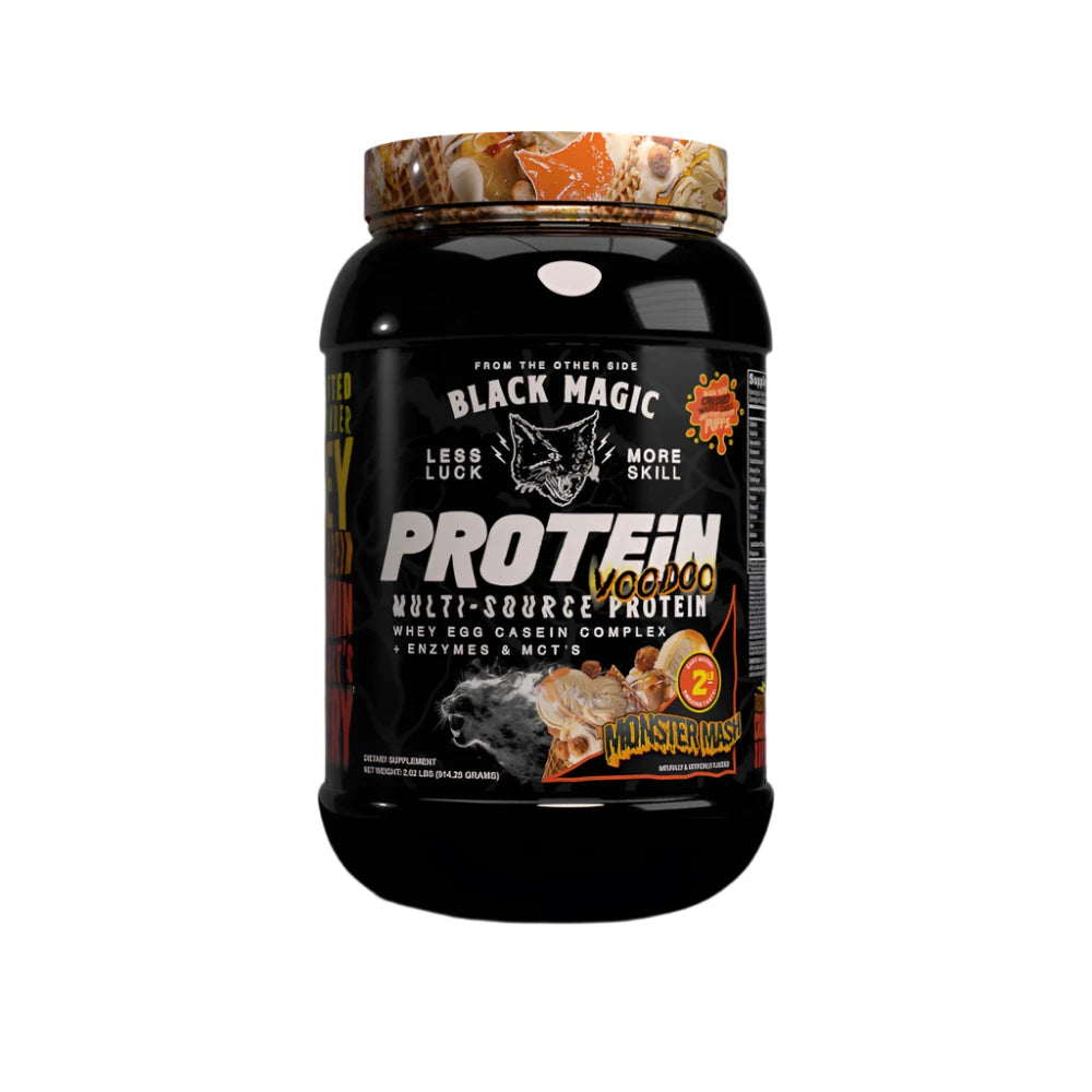 Multi-Source Protein- Whey, Casein, Egg, MCTs | Black Magic Supply ...