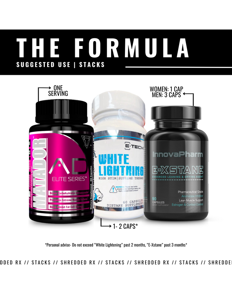 Triple Shred Fat Burning Stack – Shredded Rx