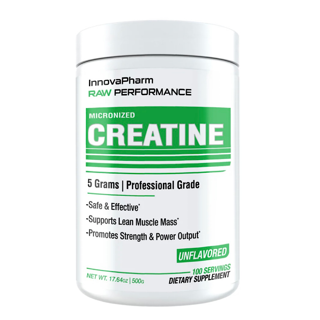 RAW PERFORMANCE CREATINE 500g, Micronized Creatine, InnovaPharm ...